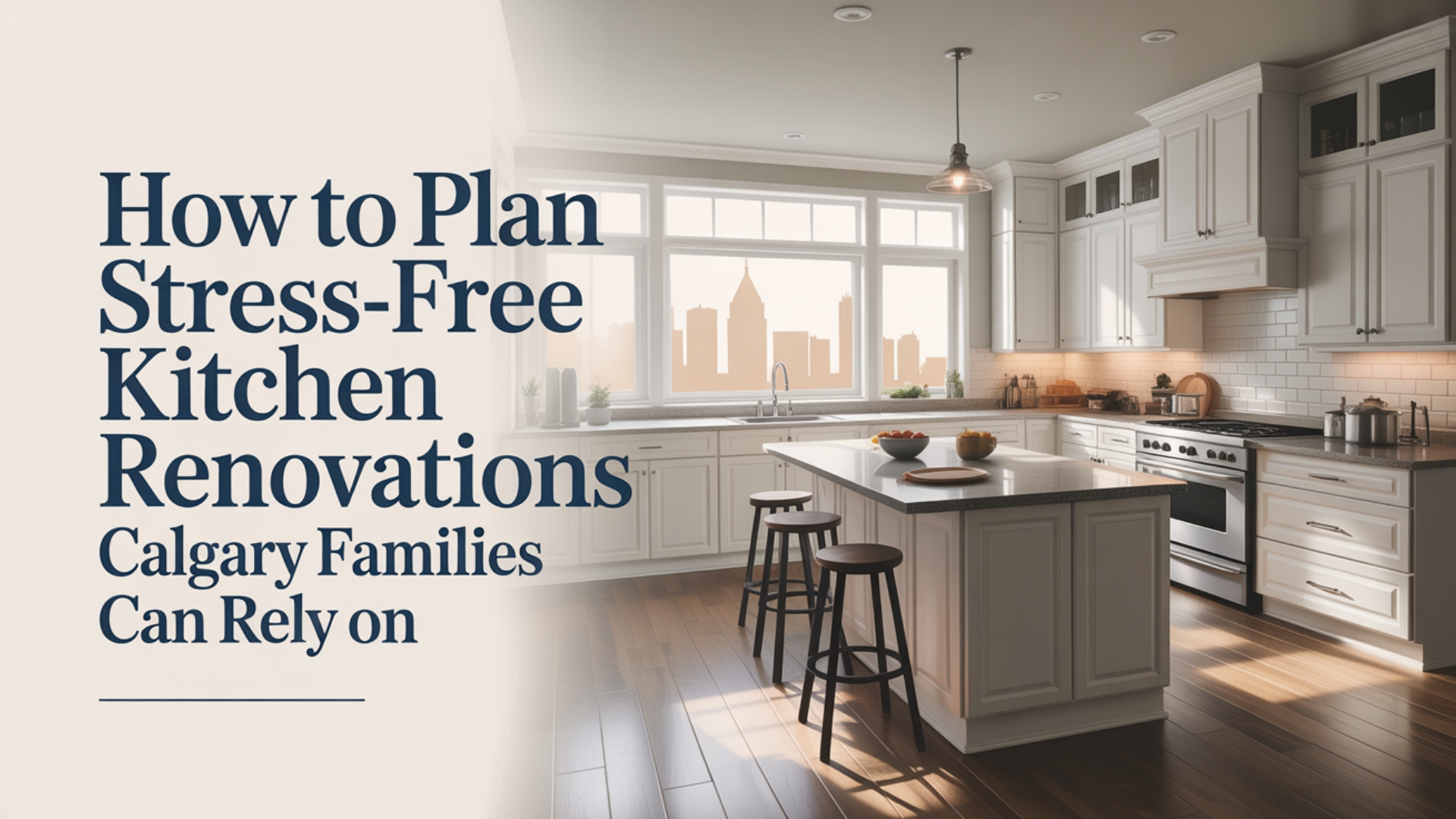 Plan It Right: Kitchen Renovations Calgary That Stay on Time and on Budget